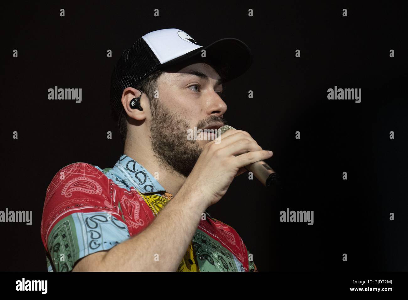 Concert of italian band Pingiuini tattici Nucleari at Palalottomatica ...