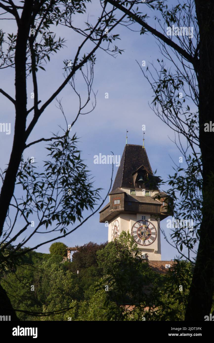 Austria, Styria, Graz, Glockenturm, Bell Tower Stock Photo - Alamy