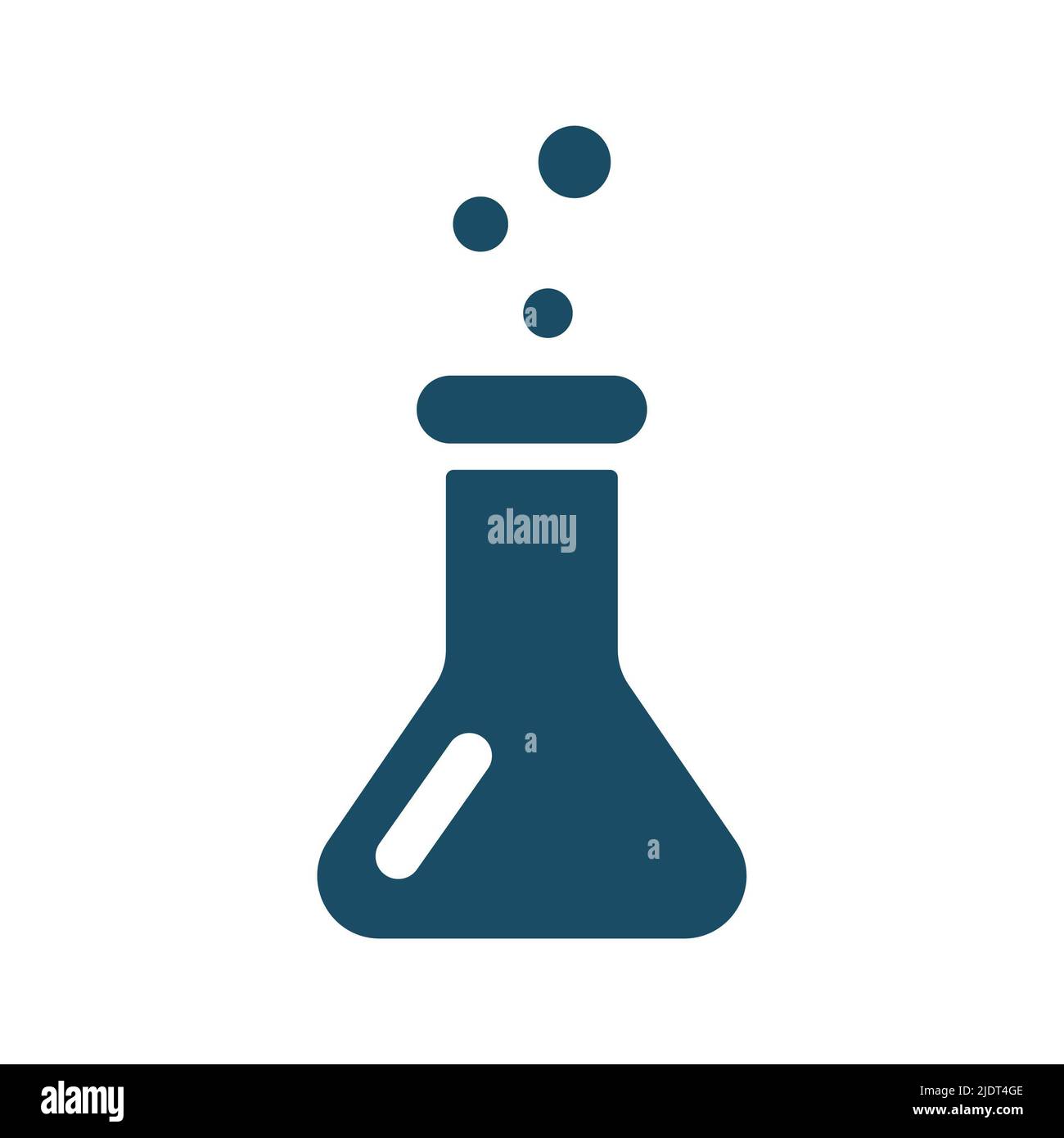 High quality dark blue laboratory tube icon. Pictogram, icon set ...