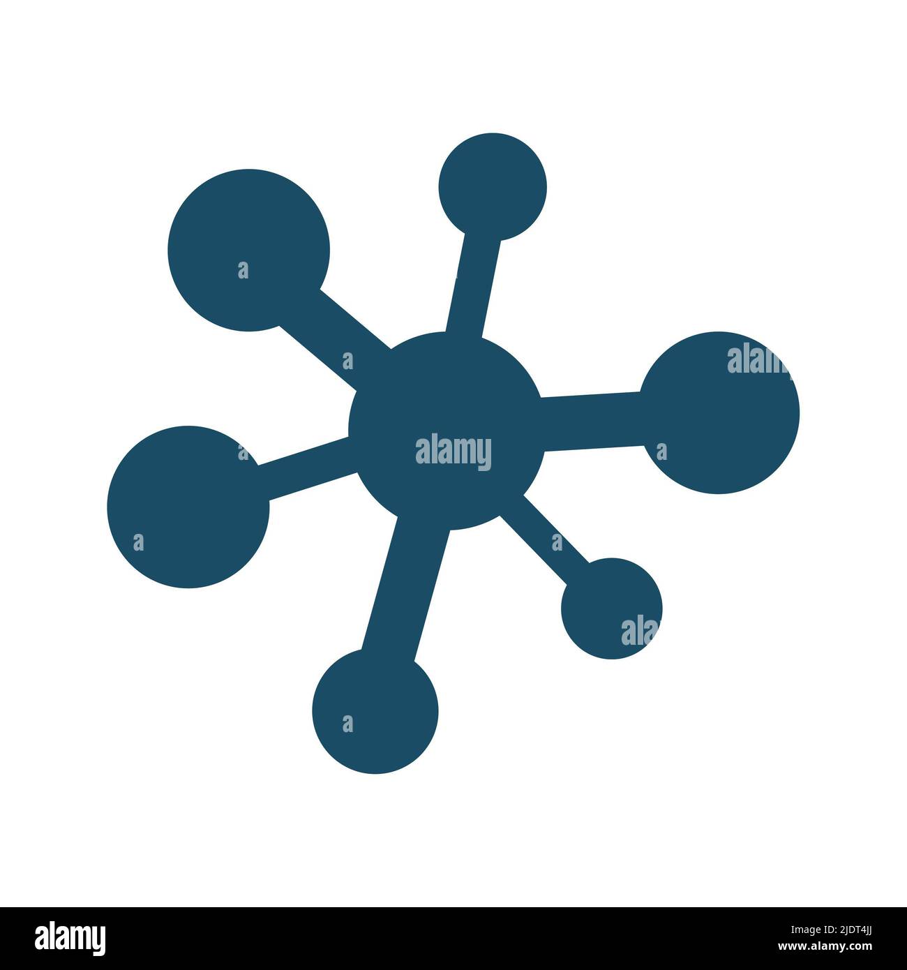 High quality dark blue virus, molecule icon. Pictogram, icon set ...