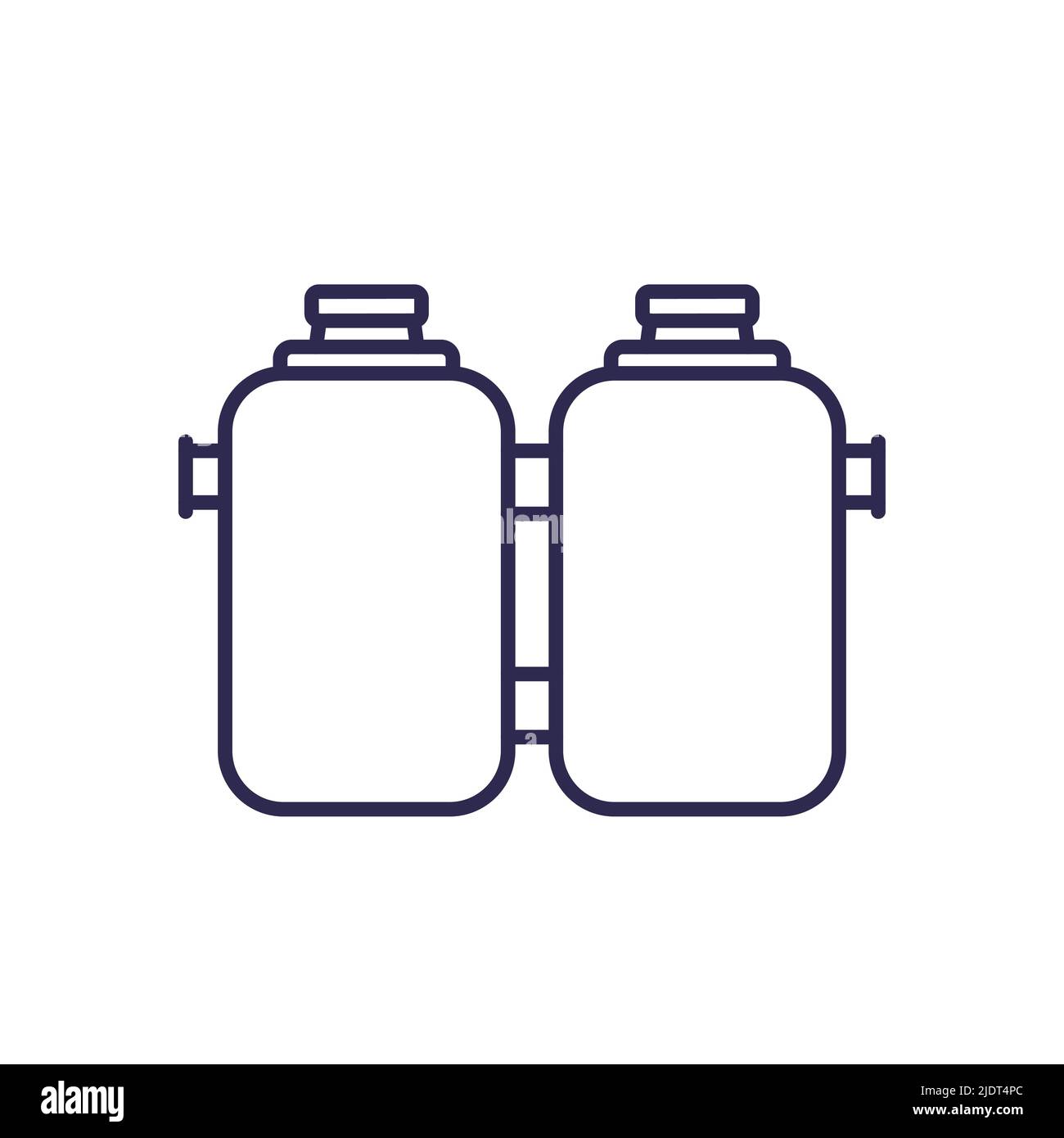 septic system with two tanks line icon Stock Vector Image & Art - Alamy
