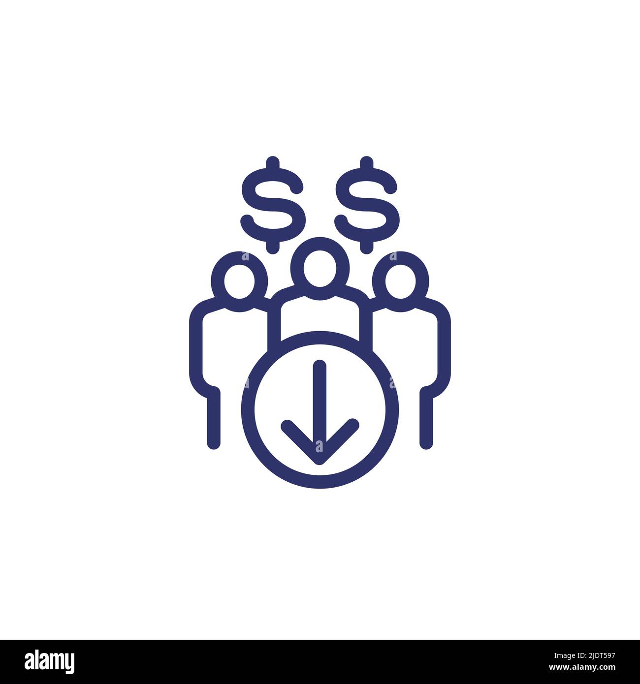 Labour costs Stock Vector Images - Alamy