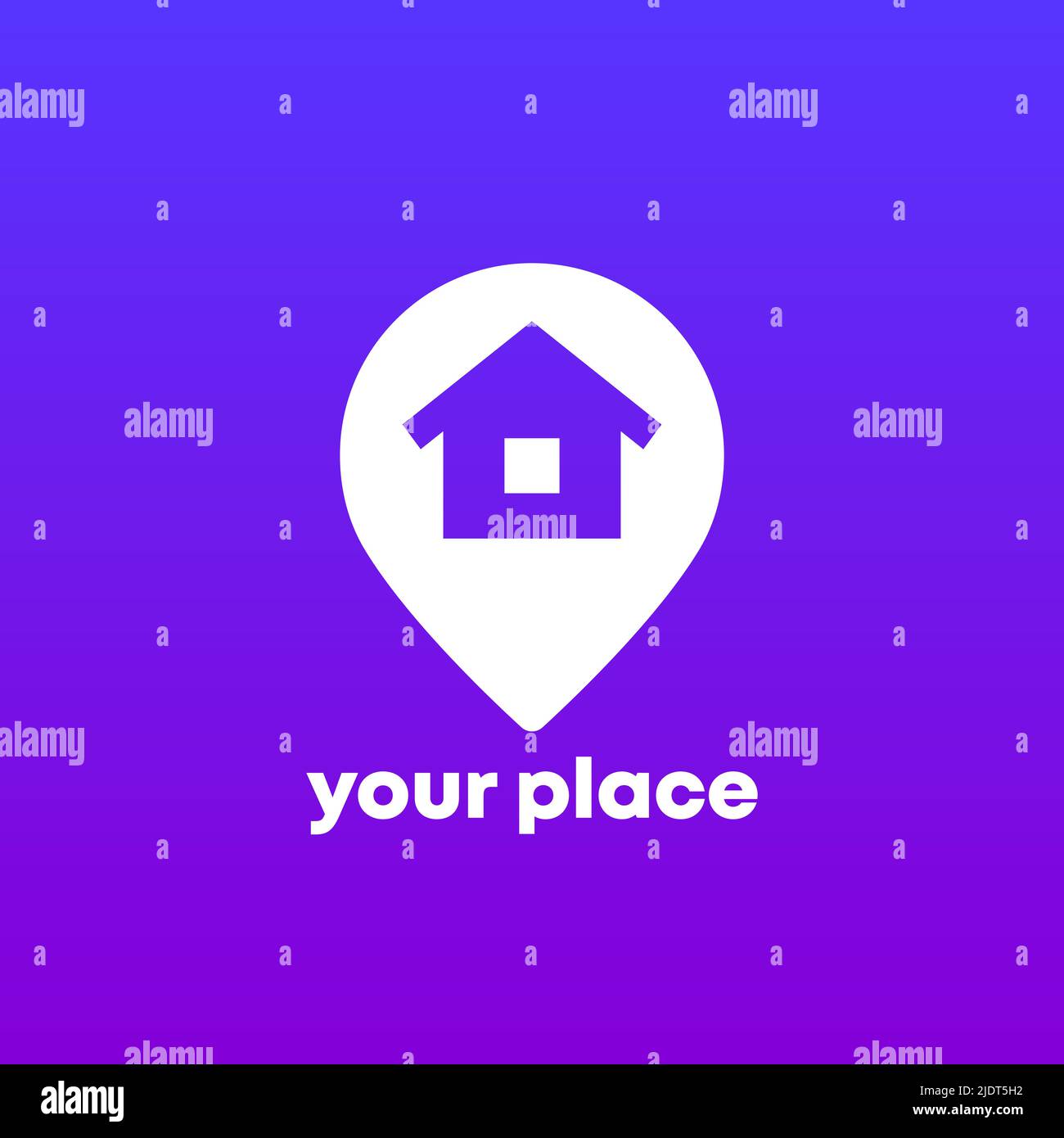 home, house and pin marker icon Stock Vector Image & Art - Alamy