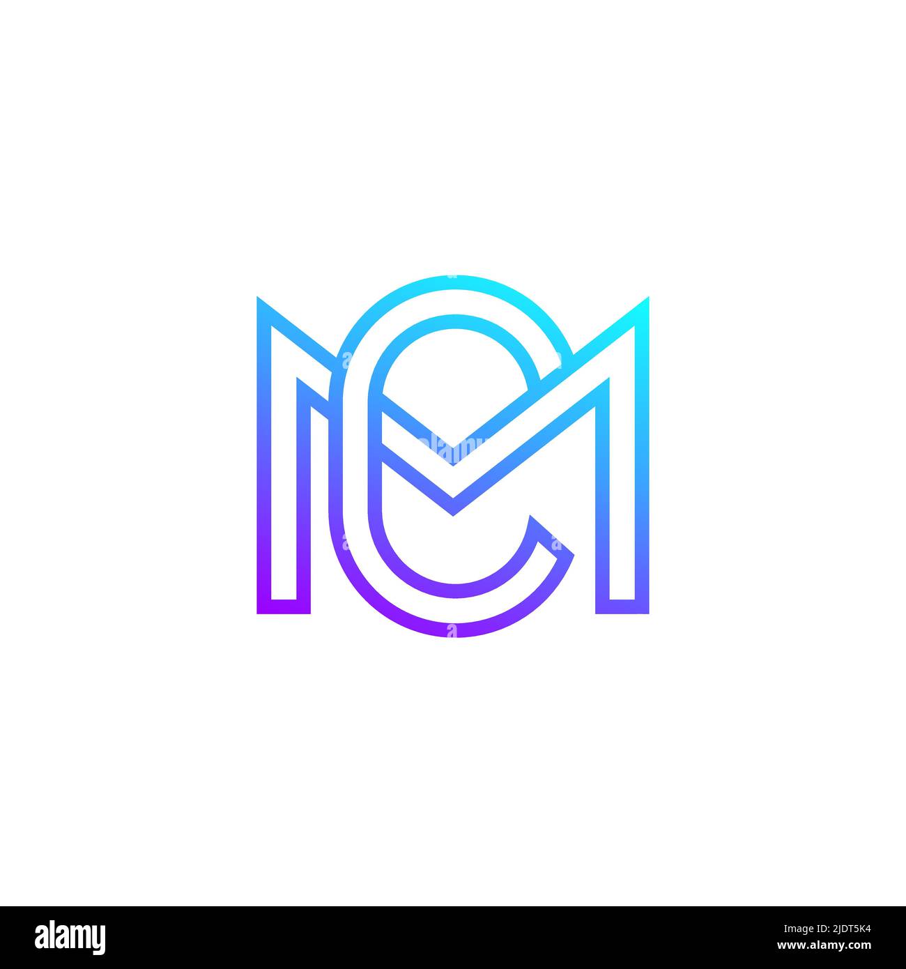 Cm monogram Cut Out Stock Images & Pictures - Alamy