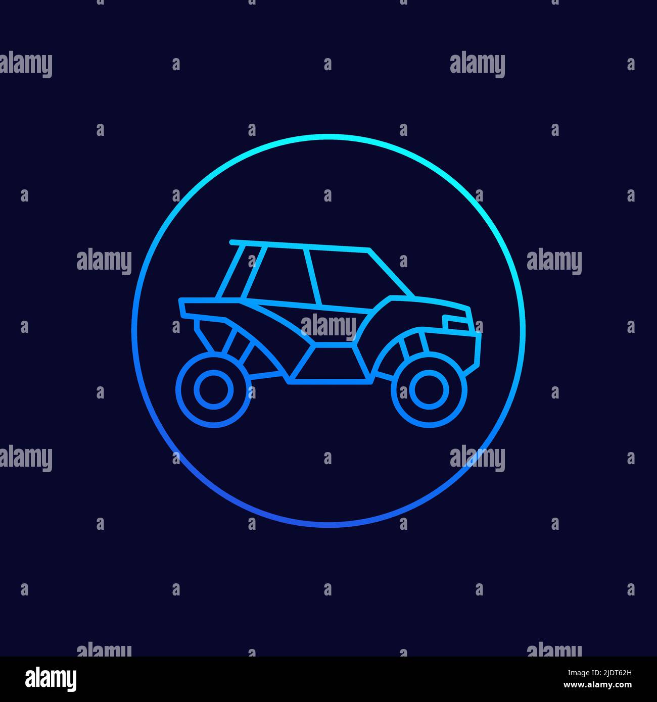 UTV, SxS line icon, vector Stock Vector Image & Art - Alamy