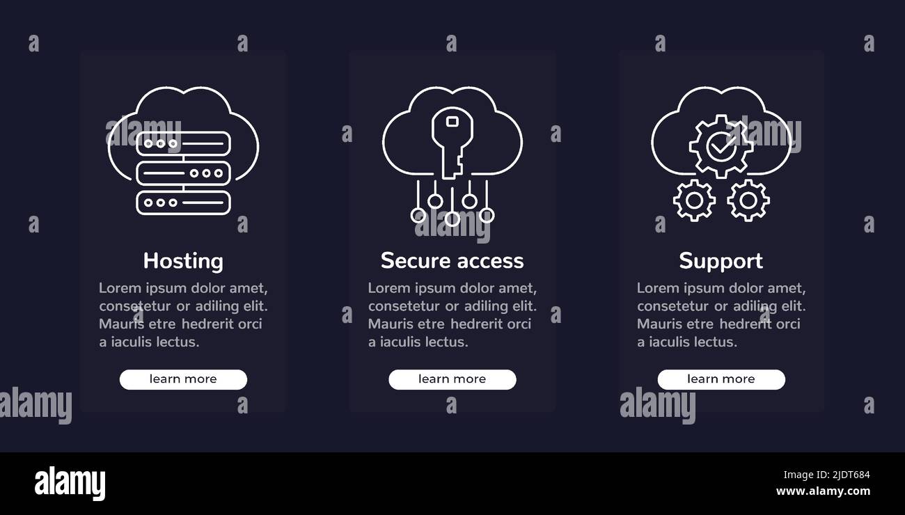 Secure storage solutions Stock Vector Images - Alamy