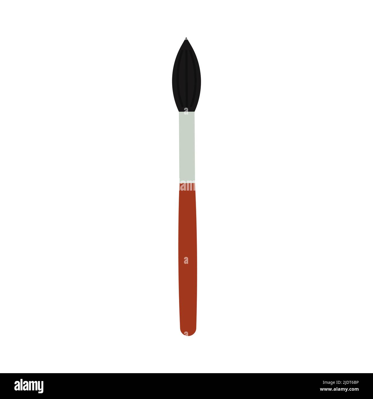 Paint brush for drawing vector illustration art design. Paintbrush ...