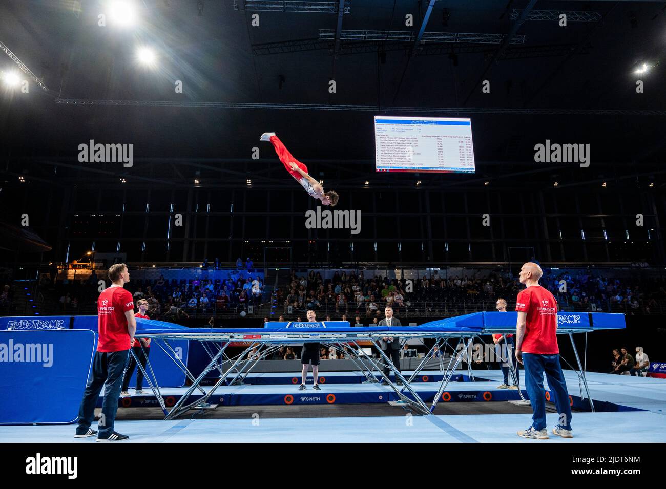 Berlin, Germany. 23rd June, 2022. Gymnastics/Trampoline: German ...