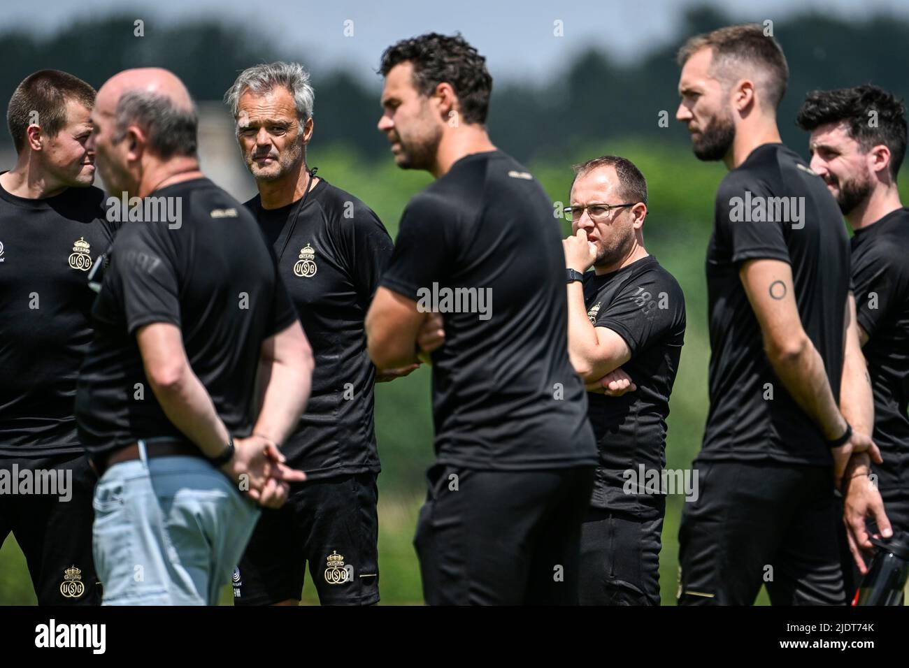 Union's new T2 coach Bart Meert and new video analyst Marc Delcourt ...