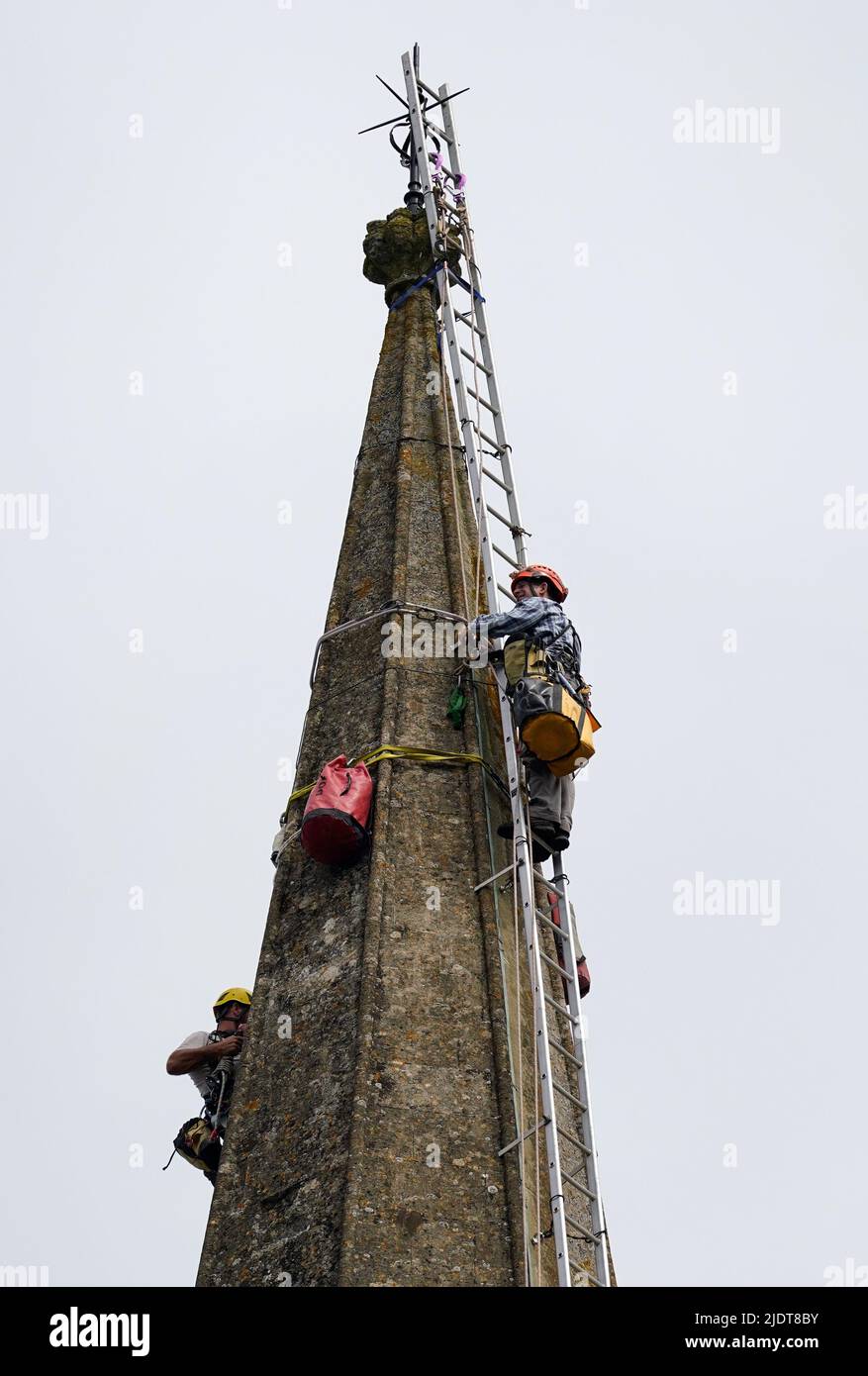 Arthur Needham, a conservator from Vitruvius Building Conservartion ...