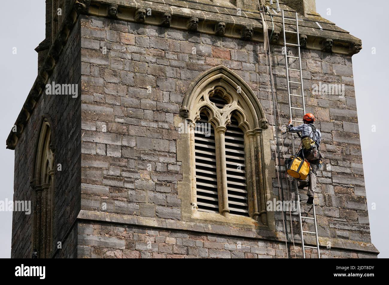 Arthur Needham, a conservator from Vitruvius Building Conservartion ...