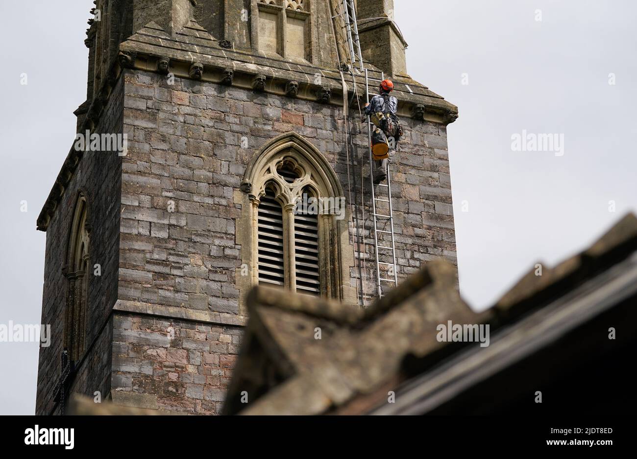 Arthur Needham, a conservator from Vitruvius Building Conservartion ...
