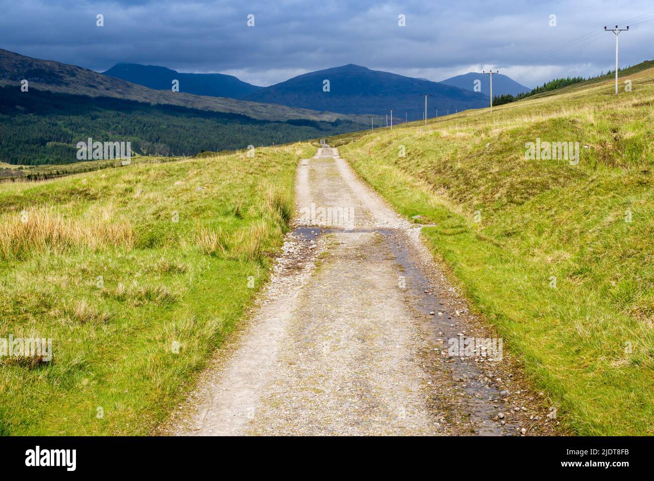 The West Highland Way is a linear long distance footpath in Scotland ...