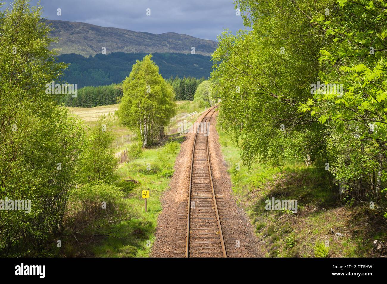 The West Highland Way is a linear long distance footpath in Scotland ...