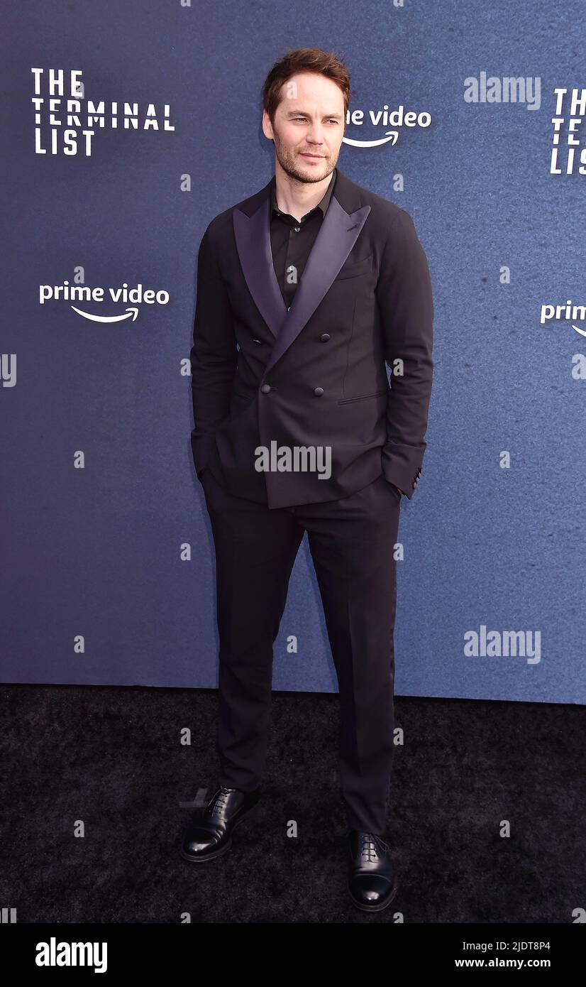 LOS ANGELES, CA - JUNE 22: Taylor Kitsch attends "The Terminal List ...