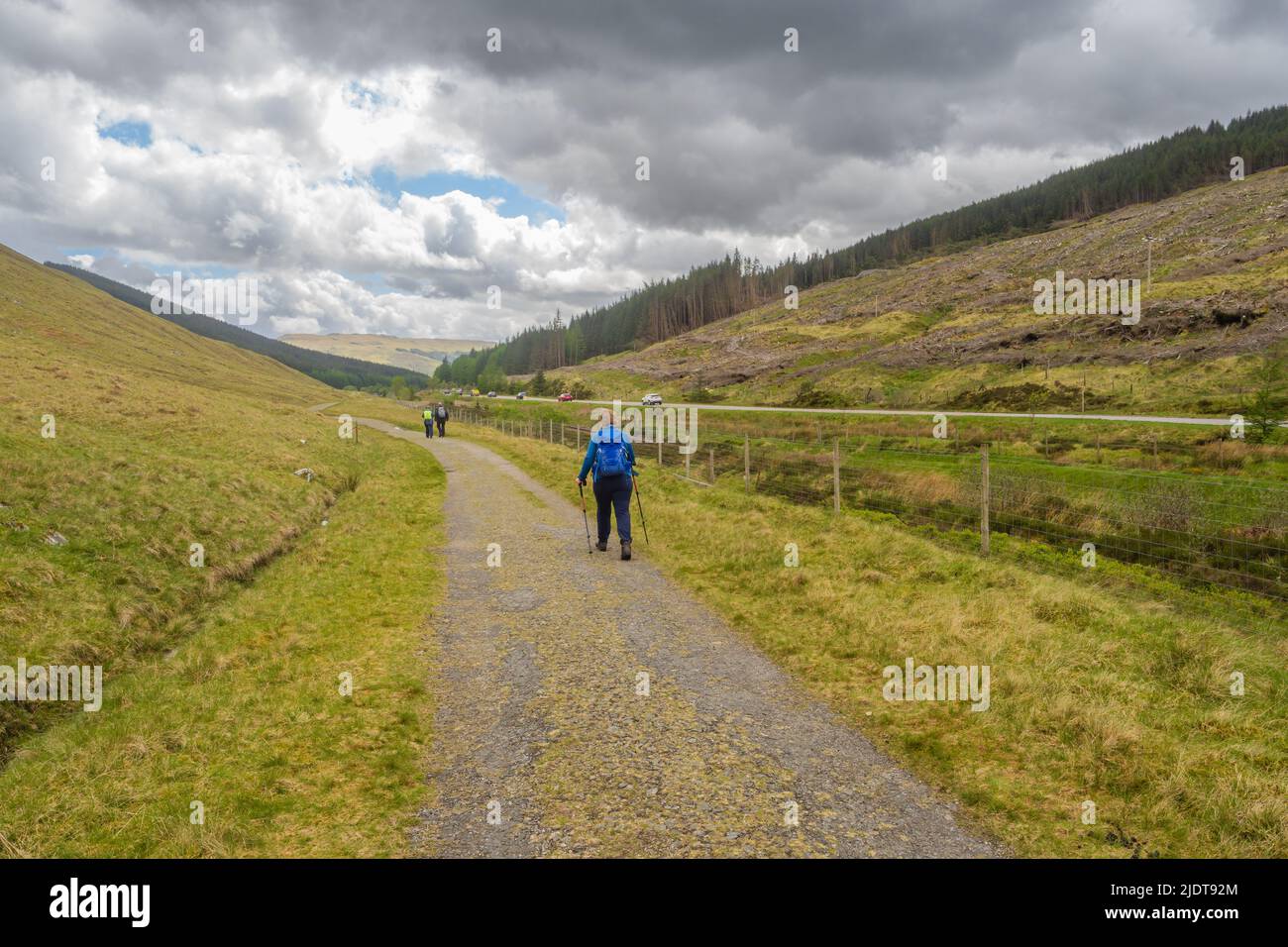 The West Highland Way is a linear long distance footpath in Scotland ...