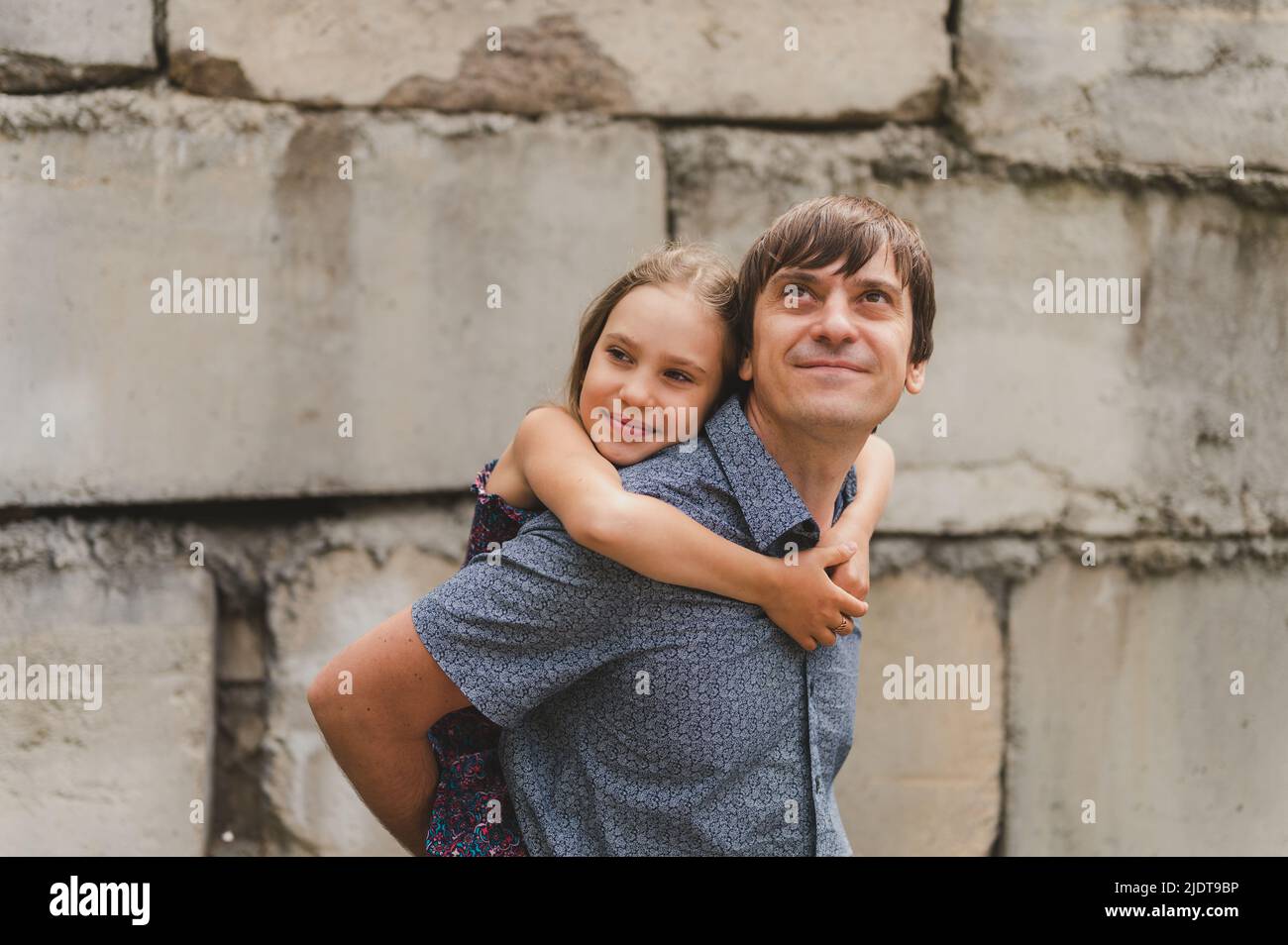 man dad having quality time with their kid daughter girl nine year old ...