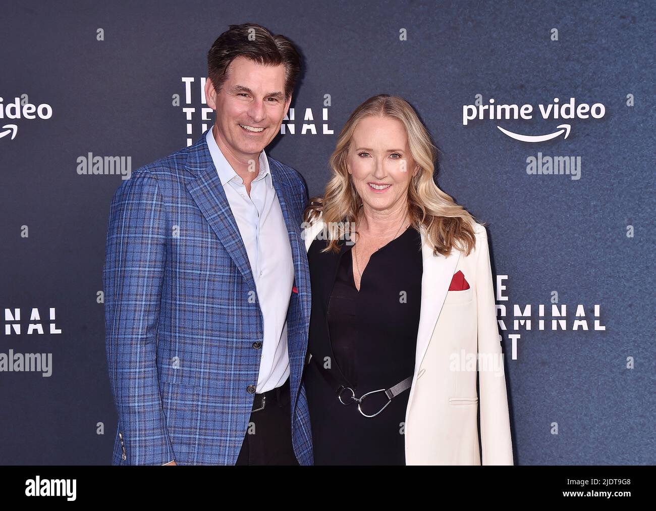 LOS ANGELES, CA - JUNE 22: (L-R) Mike Hopkins, SVP, Amazon Video ...