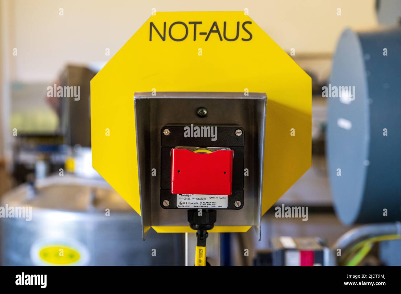 Emergency stop button gas hi-res stock photography and images - Alamy