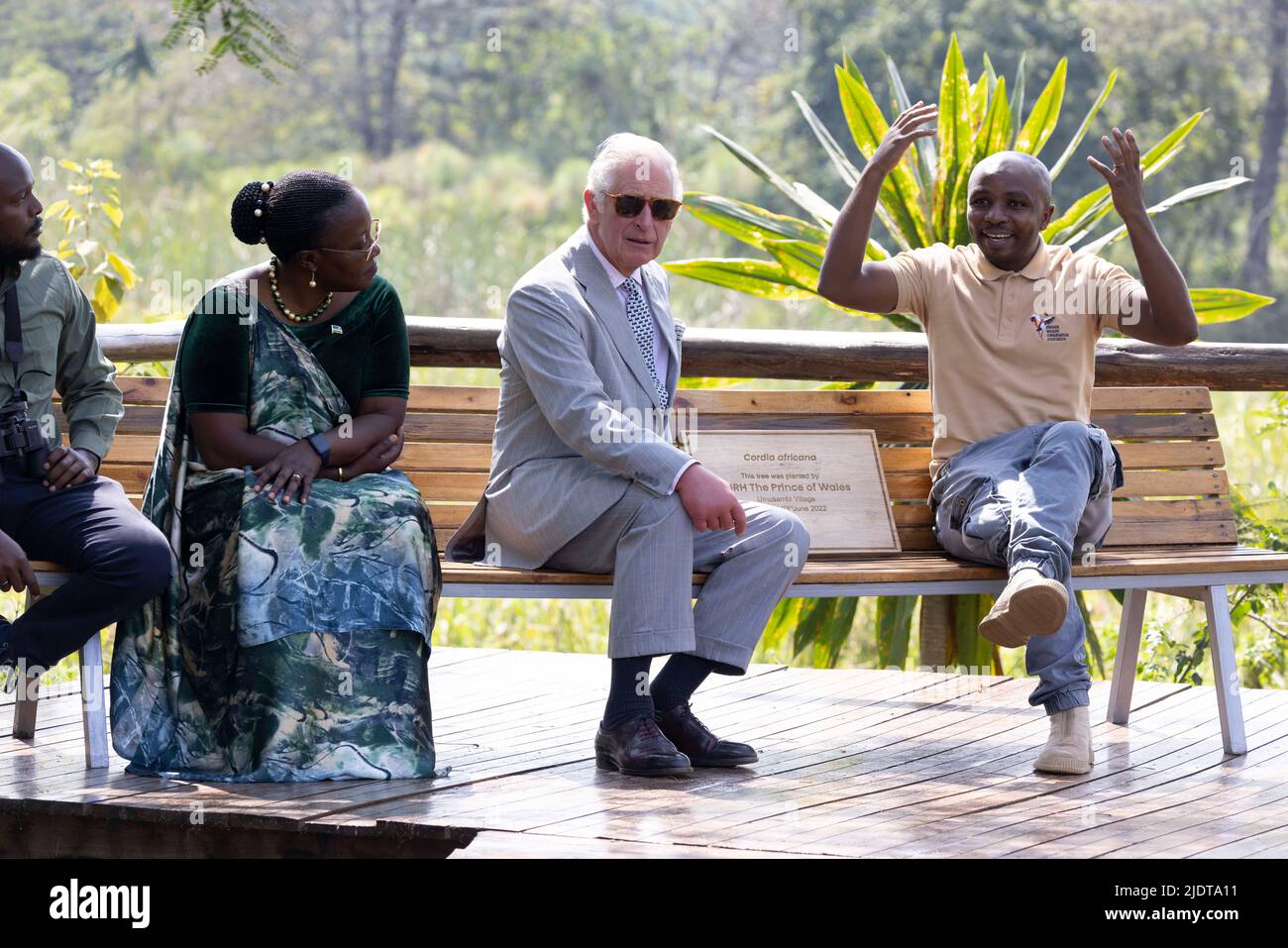 The Prince of Wales at Umusambi Village, Kigali's first and only ...