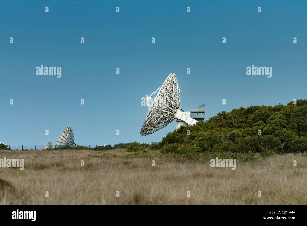 Satellite Dishes of Goonhilly Earth Station, Goonhilly Downs, The ...