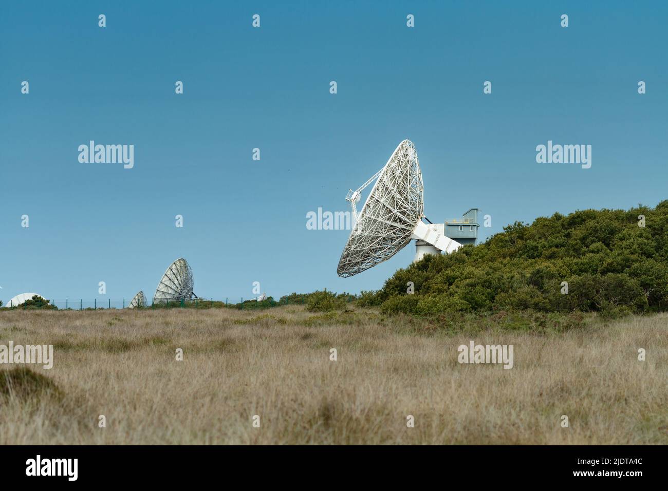 Satellite Dishes of Goonhilly Earth Station, Goonhilly Downs, The ...