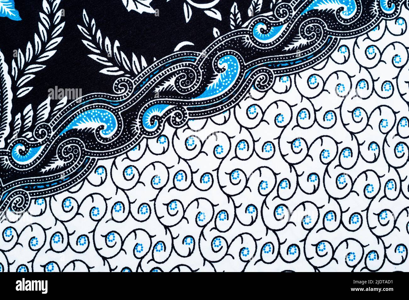 The Batik sarong pattern background in Thailand, traditional batik ...