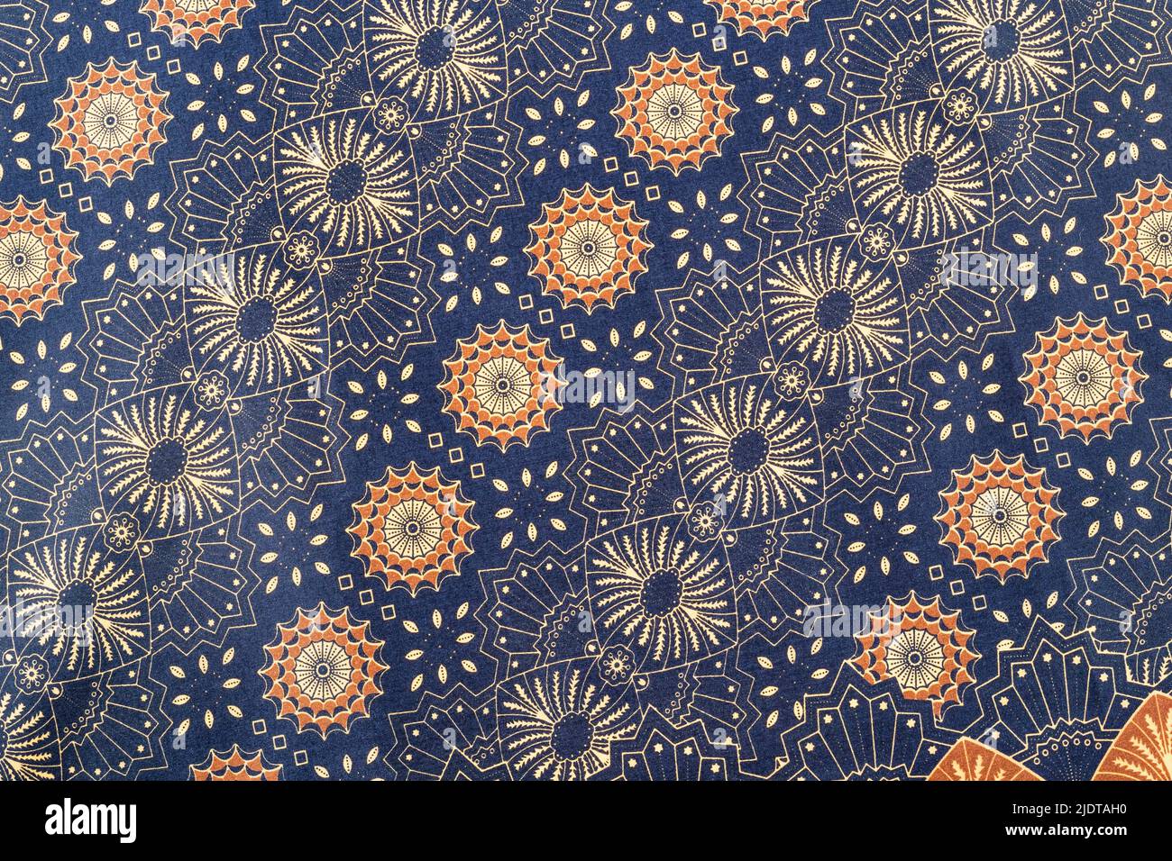 The Batik sarong pattern background in Thailand, traditional batik ...