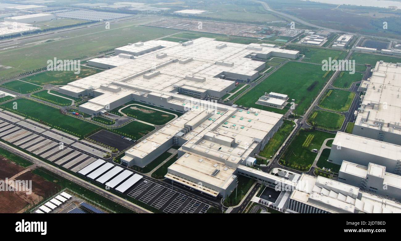Shenyang. 23rd June, 2022. Aerial photo taken on June 23, 2022 shows ...