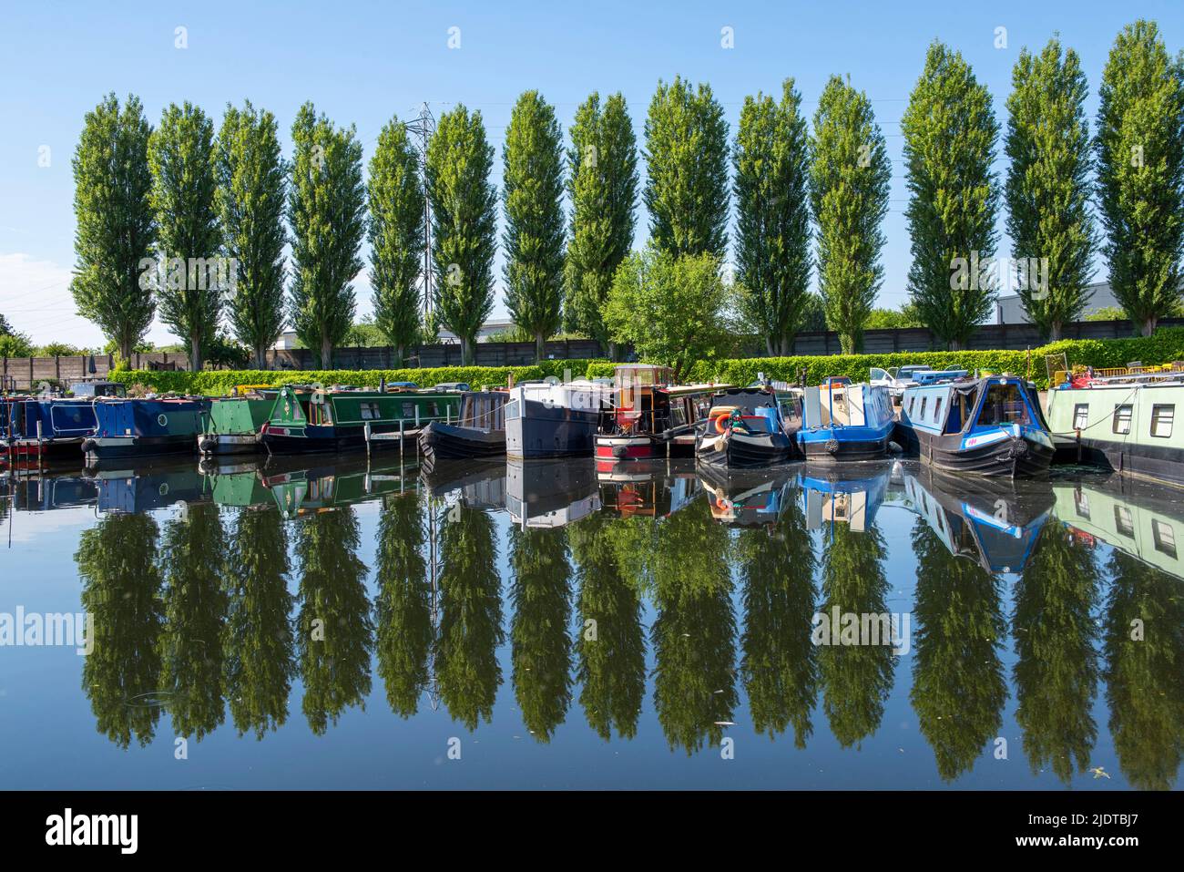 Castle Marina on a sunny summer day, Nottingham Nottinghamshire England ...