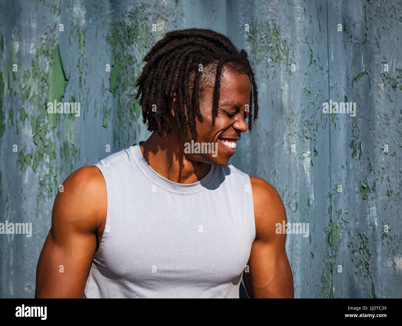 Smiling athlete hi-res stock photography and images - Alamy