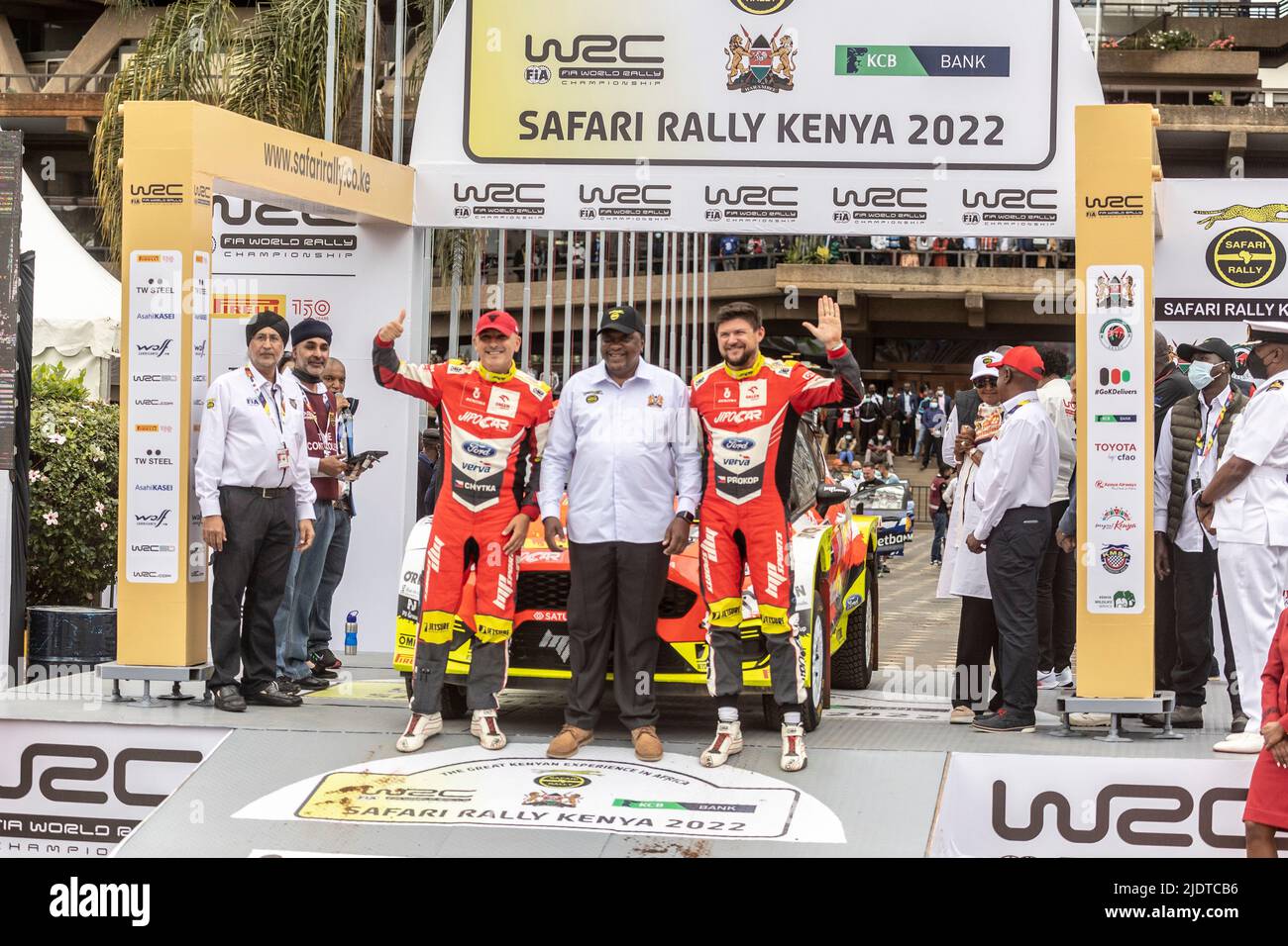 Nairobi, Kenya. 23rd June, 2022. 21 PROKOP Martin (cze), JURKA Zdenek ...