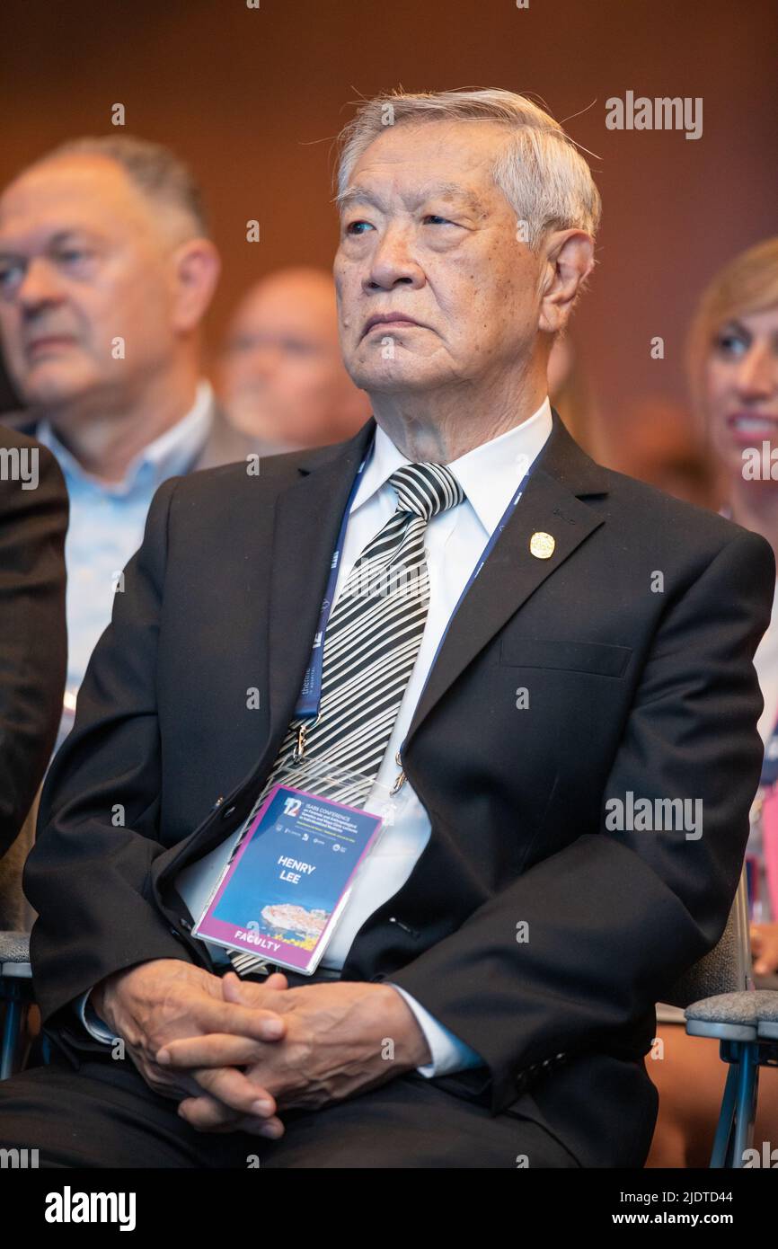 Dubrovnik, Croatia. 23rd June, 2022. Prominent forensic scientist Henry ...