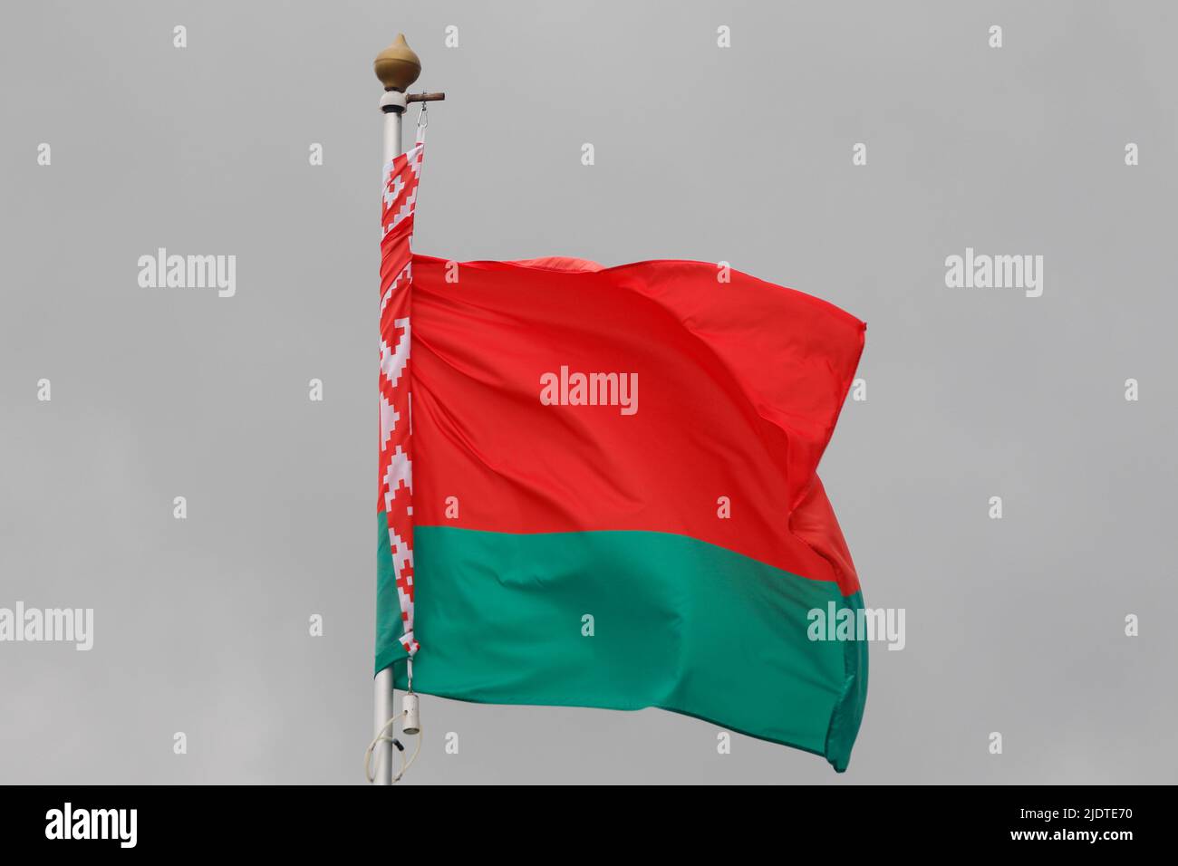 The flag of Belarus seen in the gallery of flags of the participating ...