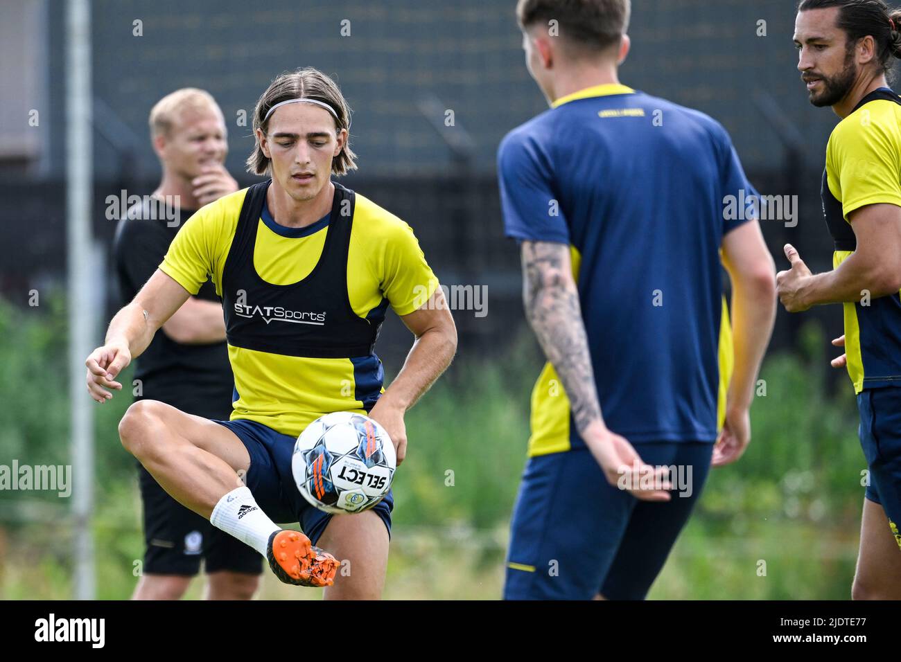 Union's Casper Nielsen pictured during a training session ahead of the ...