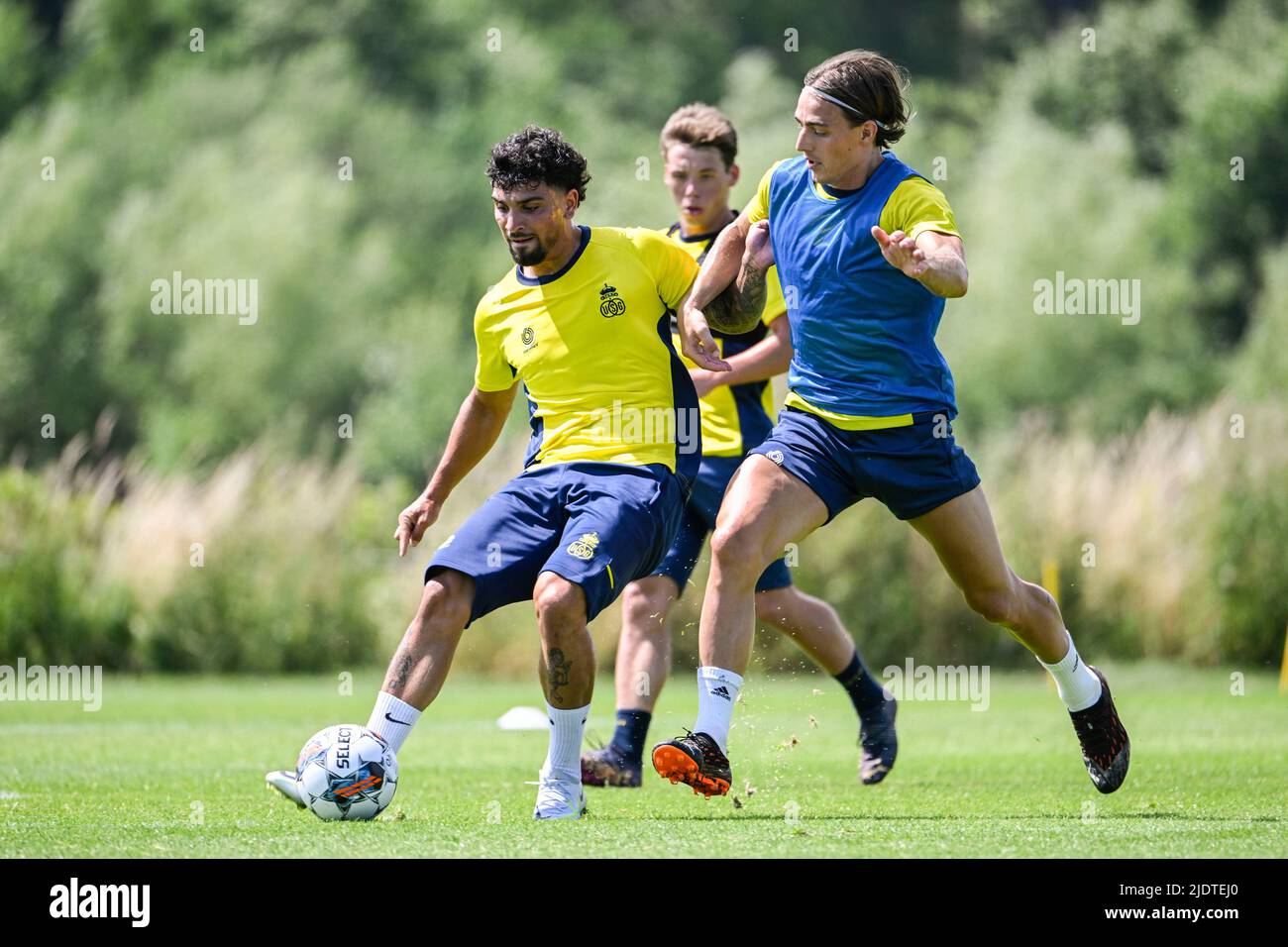 Union's Cameron Puertas Castro and Union's Casper Nielsen pictured ...