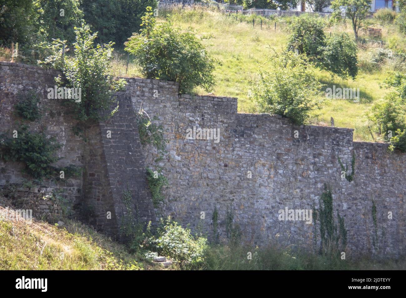 Fortress Ruins in Blankenberg Germany Stock Photo - Alamy