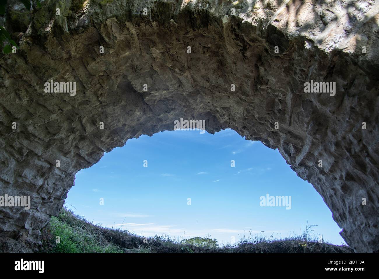 Fortress Ruins in Blankenberg Germany Stock Photo - Alamy