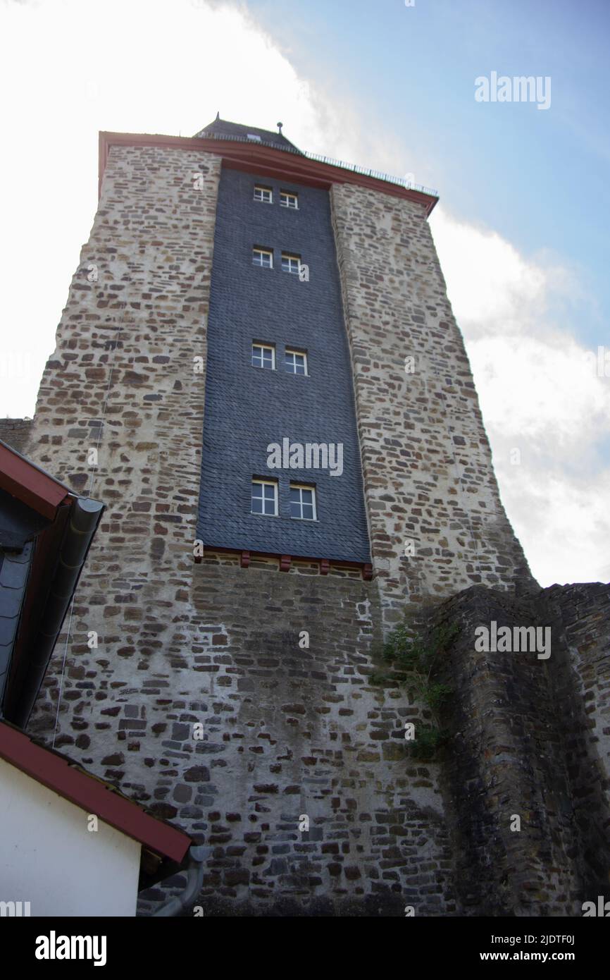 Fortress Ruins in Blankenberg Germany Stock Photo - Alamy