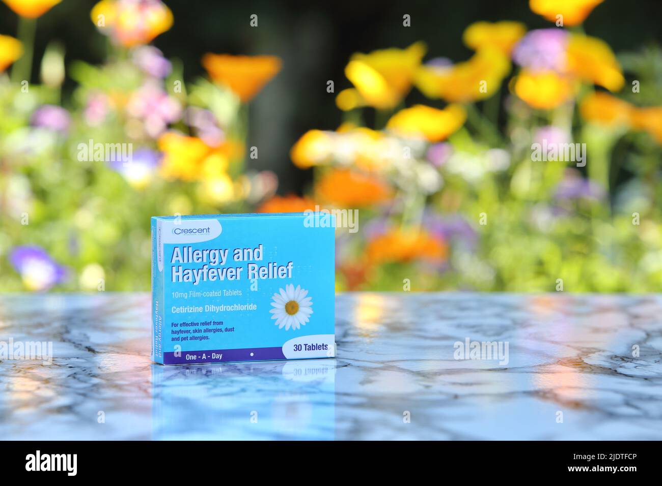 Hayfever and Allergy Tablets Stock Photo - Alamy