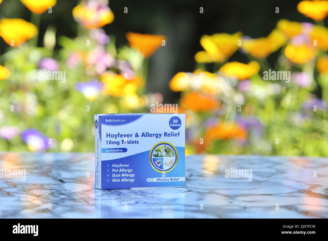 Hayfever and Allergy Tablets Stock Photo - Alamy