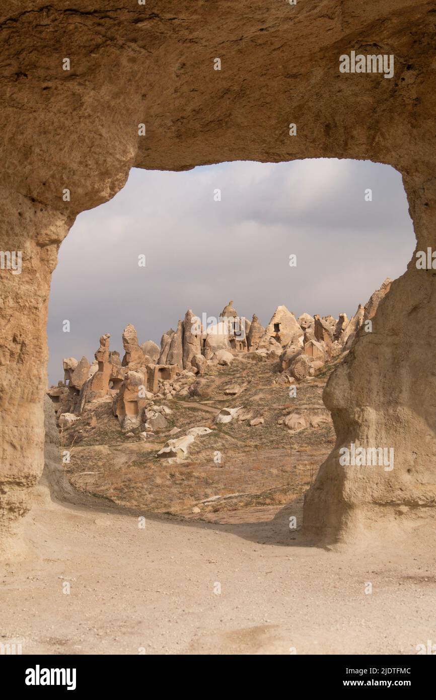 Cone shaped rock formations hi-res stock photography and images - Alamy