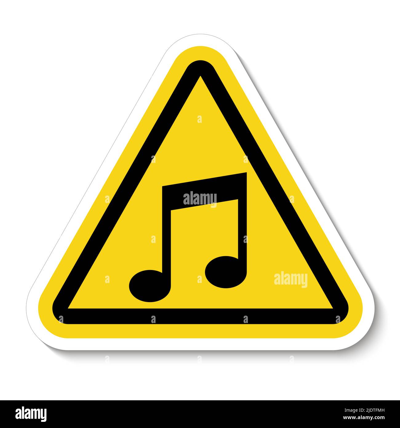 No Music Sing Isolate On White Background,Vector Illustration Stock ...