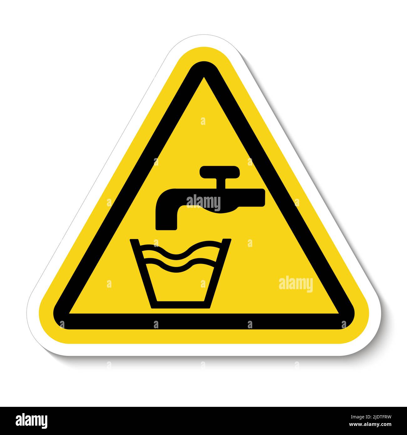 Not Drinking Water Sign Easy Fit “Safe Drinking" And “Not