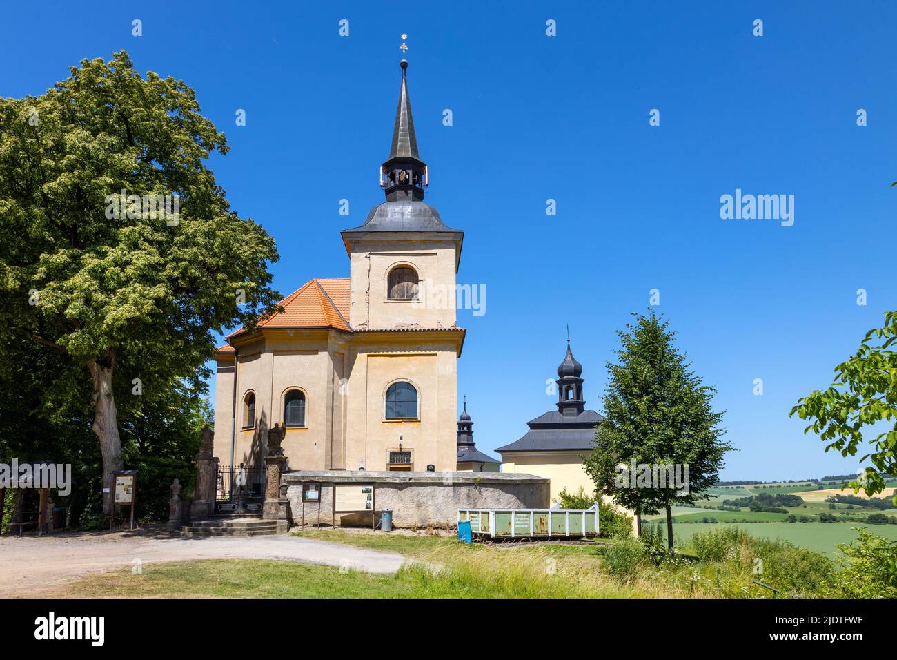 poutní místo Homole, (national cultural landmark) Lhoty u Potštejna ...
