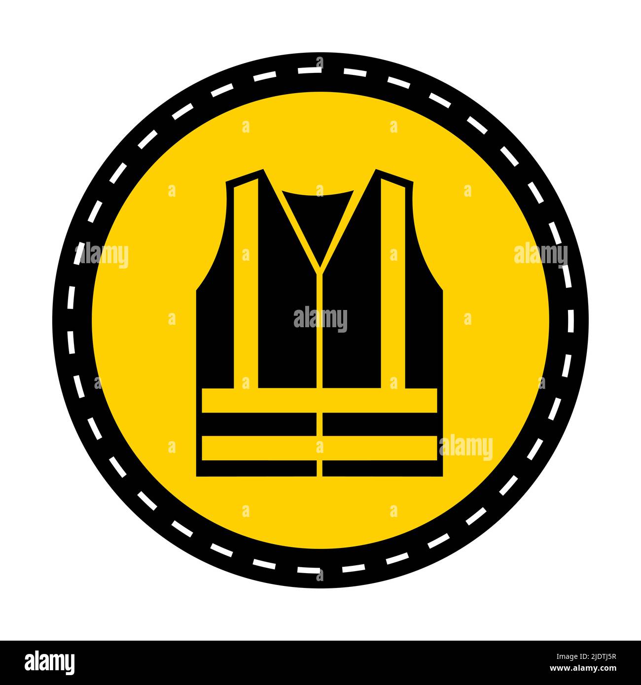 Bright color high visibility work Cut Out Stock Images & Pictures - Alamy