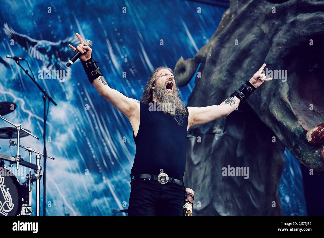 Swedish festival viking hi-res stock photography and images - Alamy