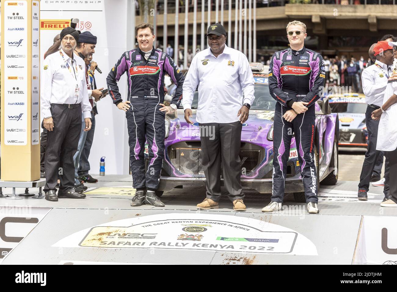 GREENSMITH Gus (gbr), M-Sport Ford World Rally Team, Ford Puma Rally1 ...