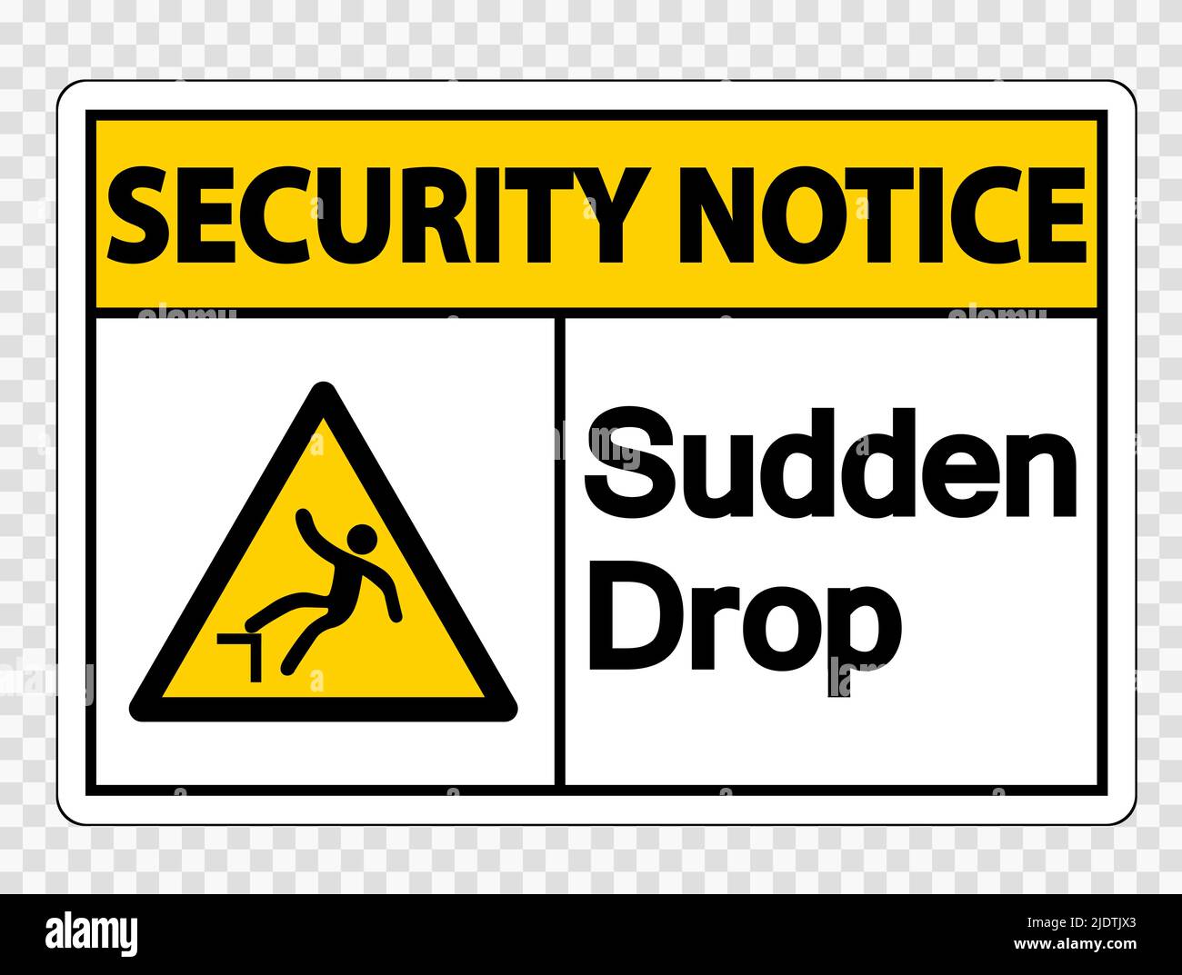 Security notice Authorized Personnel Only Sign on transparent ...