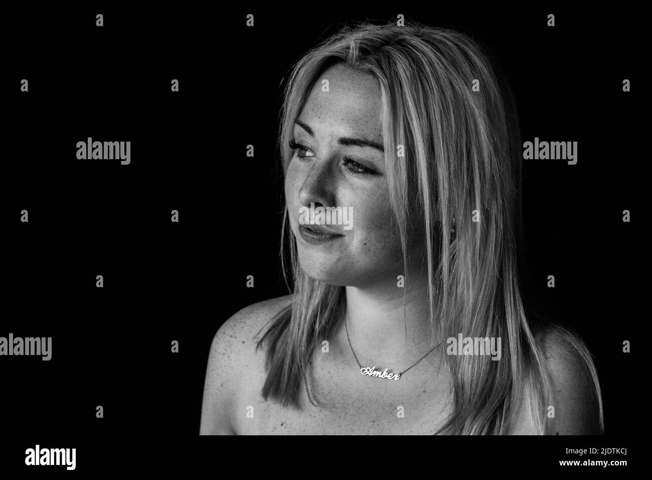 A portrait of a beautiful lady Stock Photo - Alamy